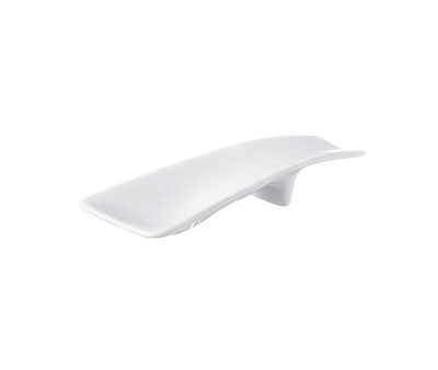 PRIMA FORTIS WHITE CANAPÉ SPOON 10CM – DA-1035 – CAYRO Catering Equipment